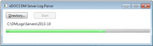 Soft Inclinations: eDOCS DM Server Log Parser - Part 3: Usage