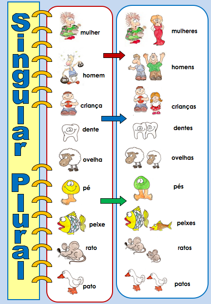 EB1 de Cans 4ºano - 6C (2014/2015): Singular e Plural