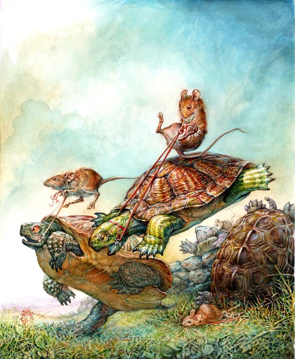 Сказочные иллюстрации: Omar Rayyan. Часть 1: zabzamok — LiveJournal