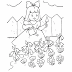 Kids Page: - Mary Quite Contrary Colouring Coloring Pages