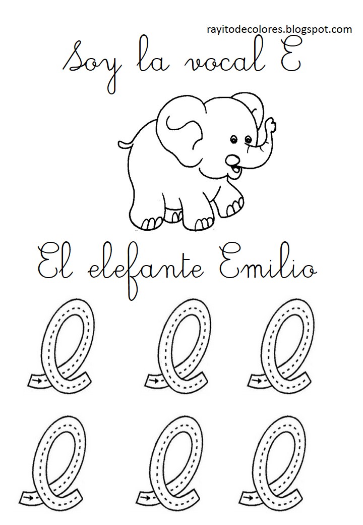 Vocal E | Rayito de Colores