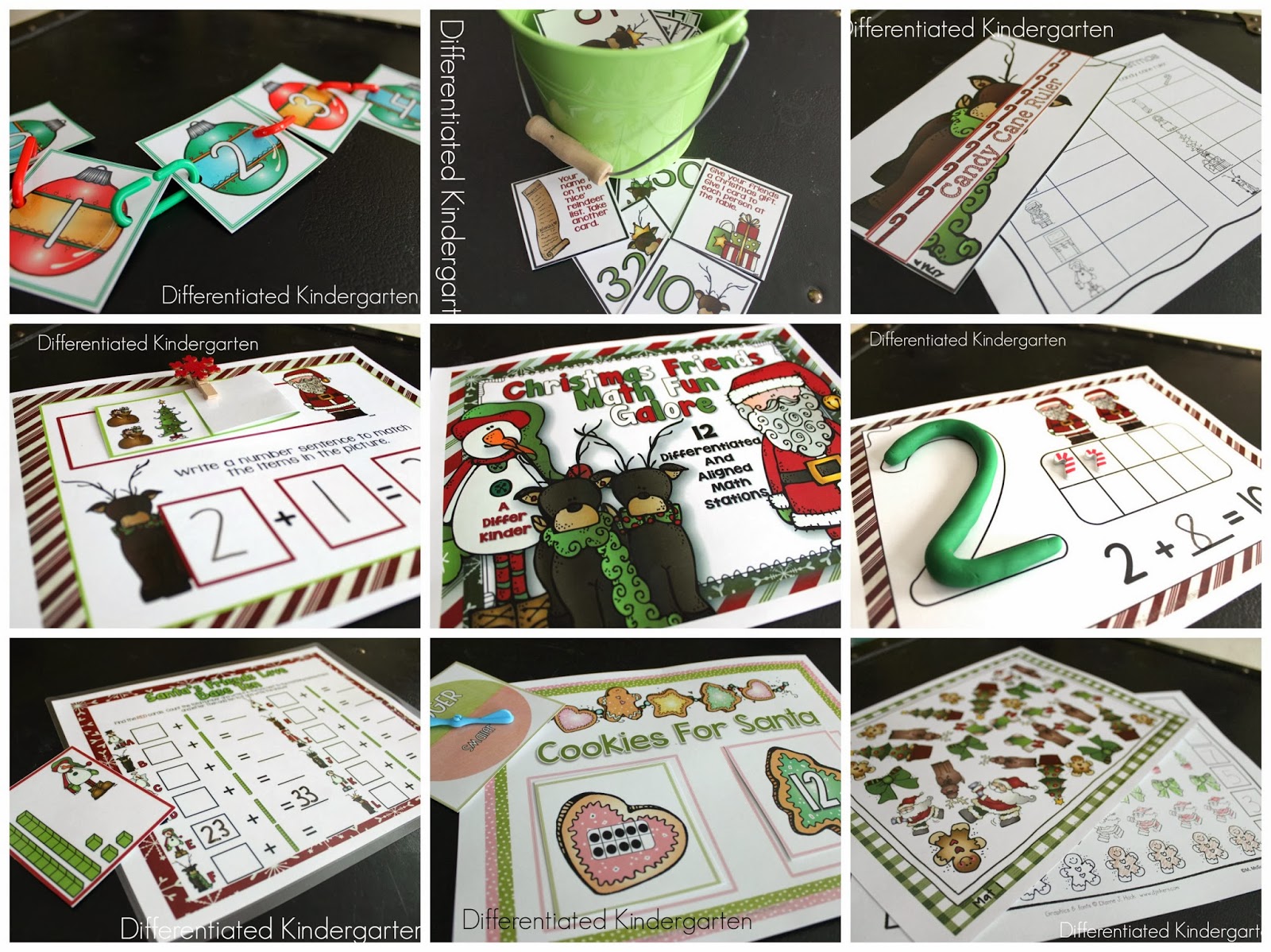 Visual Plans for Differentiated and Aligned Holiday Math Stations ...