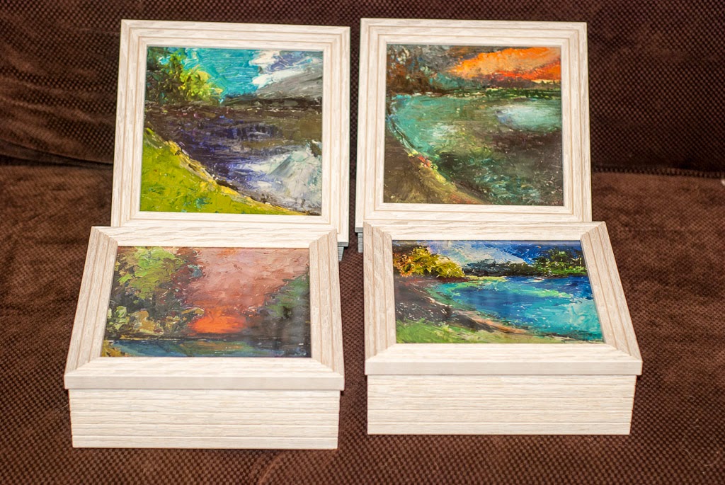 Committed Stitcher: Four Boxes