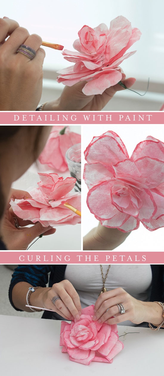 DIY 12 Easy Paper Flowers To Try At Home The Perfect Line diy-12-easy-paper-flowers-to-try-at-home-the-perfect-line