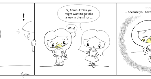 Giggles Comic: Muffin Juice