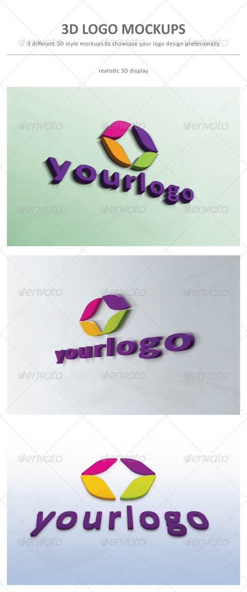 TOP MOCKUP Logo 3D Maquete | TOP Mock UP TOP MOCKUP Logo 3D Maquete | TOP Mock UP