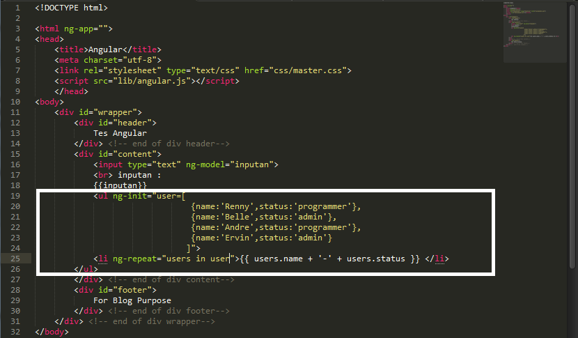 Nostra Technology: Pengenalan AngularJs Part 1 Nostra Technology: Pengenalan AngularJs Part 1