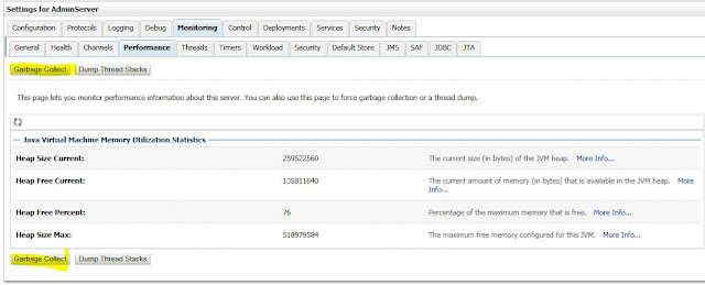 Weblogic/Middleware Administration: WebLogic Garbage Collection