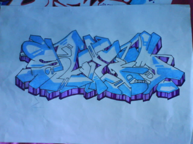 Bocetos de graffitis 2013 - Imagui