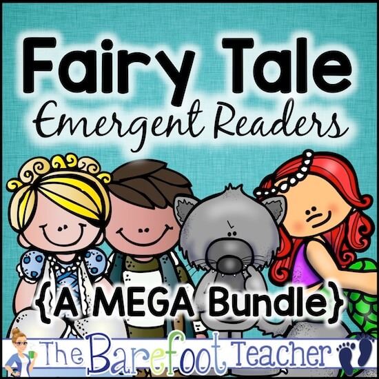 Fairy Tale Emergent Readers - Plus a FREE DOWNLOAD | The Barefoot Teacher