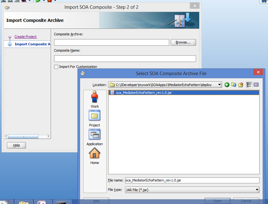 SOA & BPM - My Learnings: Importing a SOA Composite into JDev SOA & BPM - My Learnings: Importing a SOA Composite into JDev