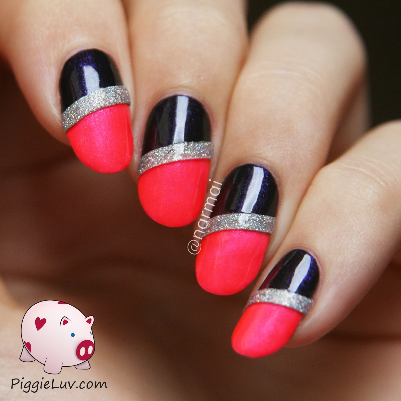 PiggieLuv Chique Neon Nail Art piggieluv-chique-neon-nail-art