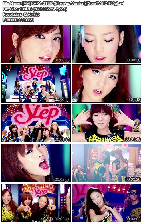 ღ Love Vu~ 4ever ღ: [MV] KARA STEP (Close-up Version) [GomTV HD 720p].avi