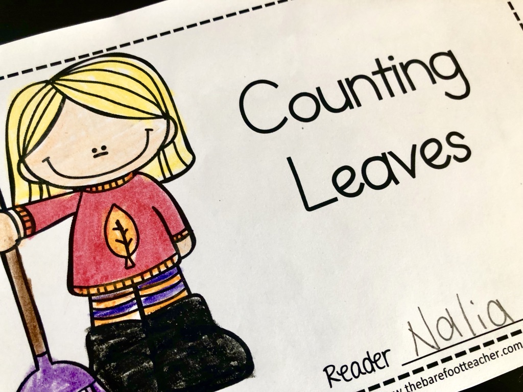 Counting Leaves Fall Emergent Reader {Plus - a FREE Download!} | The ...