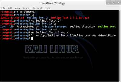 Installing Editor Sublime Text Pada Kali Linux - Tulisan Orang Kebumen