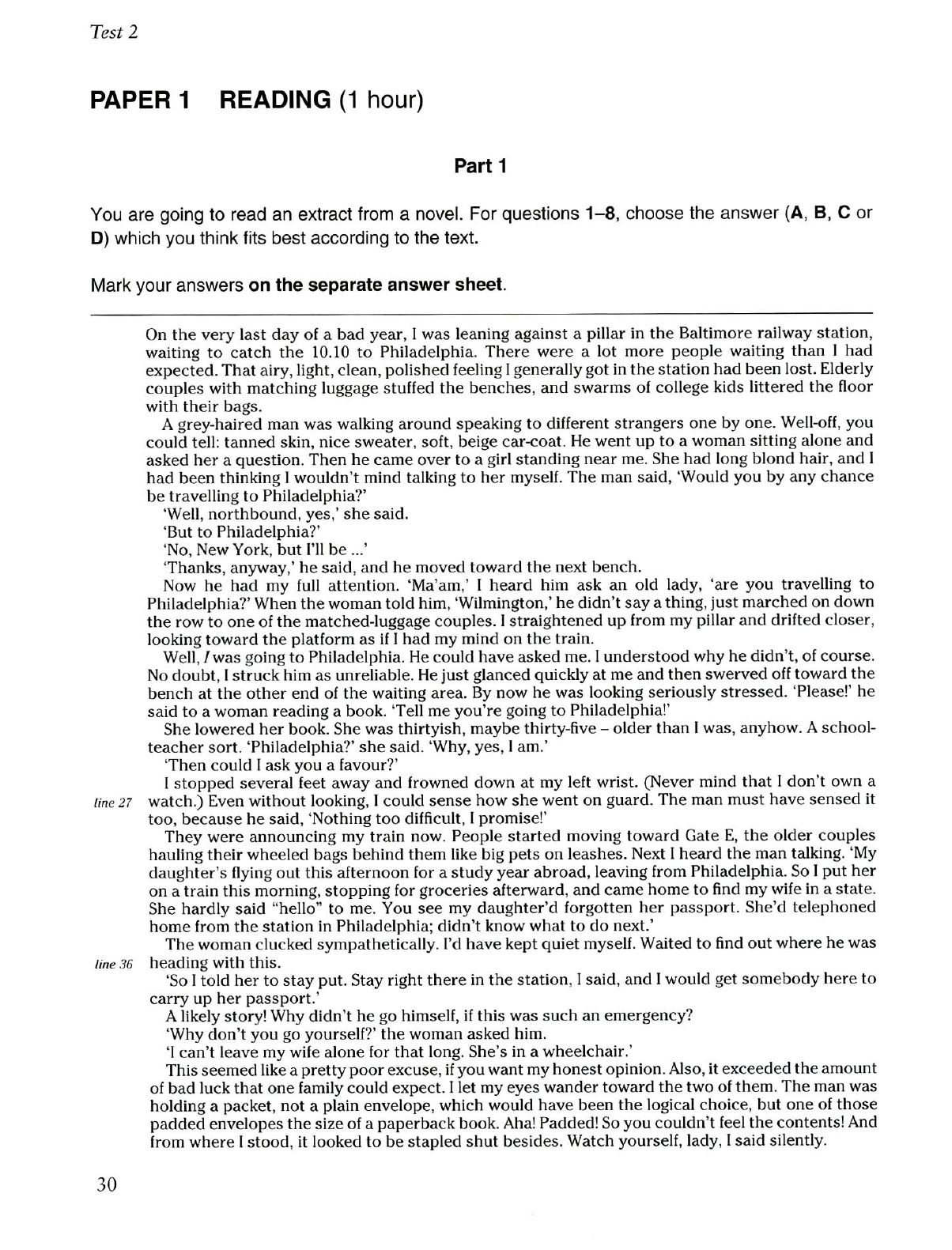 B2 READING TEST 2 BENGLISH b2-reading-test-2-benglish