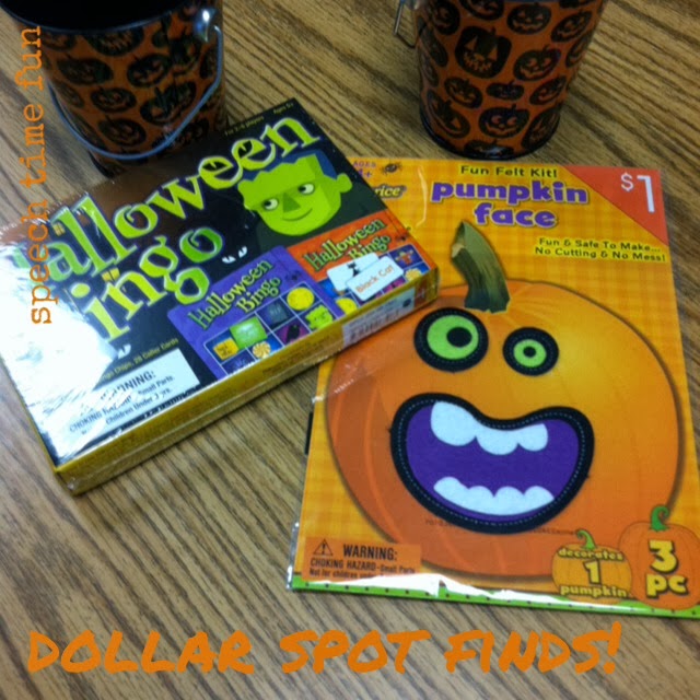Halloween Dollar Spot Fun Finds! - Speech Time Fun: Speech and Language ...