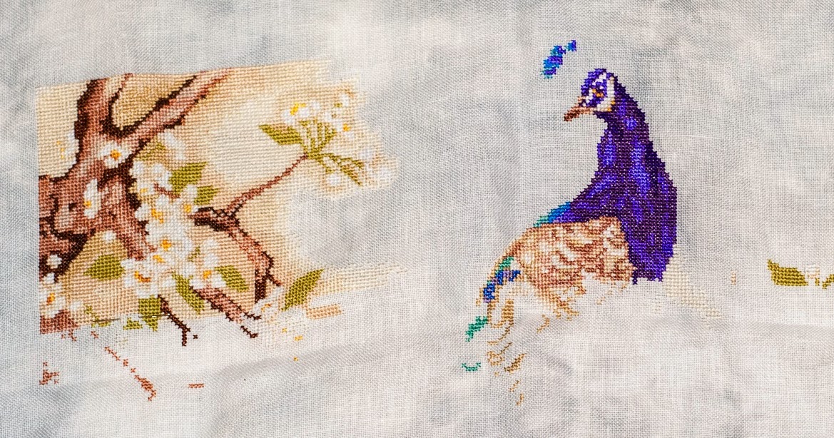 Committed Stitcher: Two Pages Done