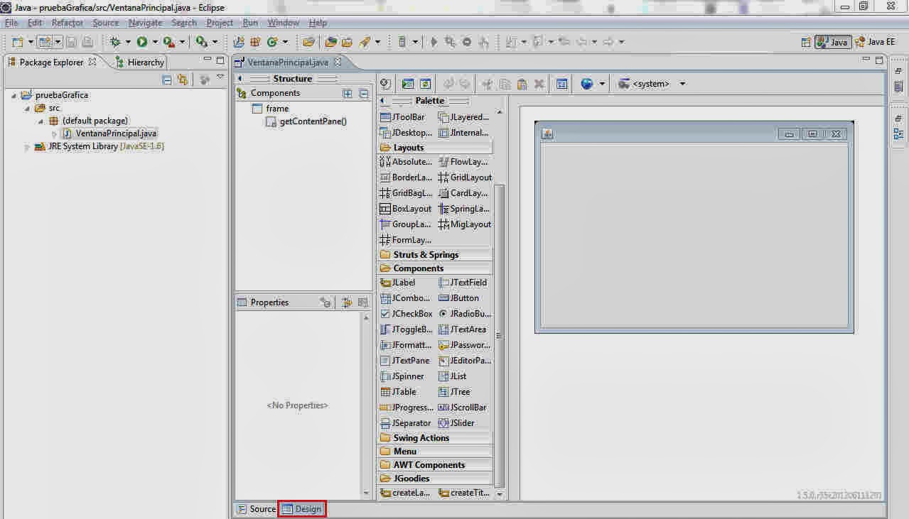 CoDejaVu: Como crear Interfaces Graficas en Eclipse con WindowBuilder CoDejaVu: Como crear Interfaces Graficas en Eclipse con WindowBuilder