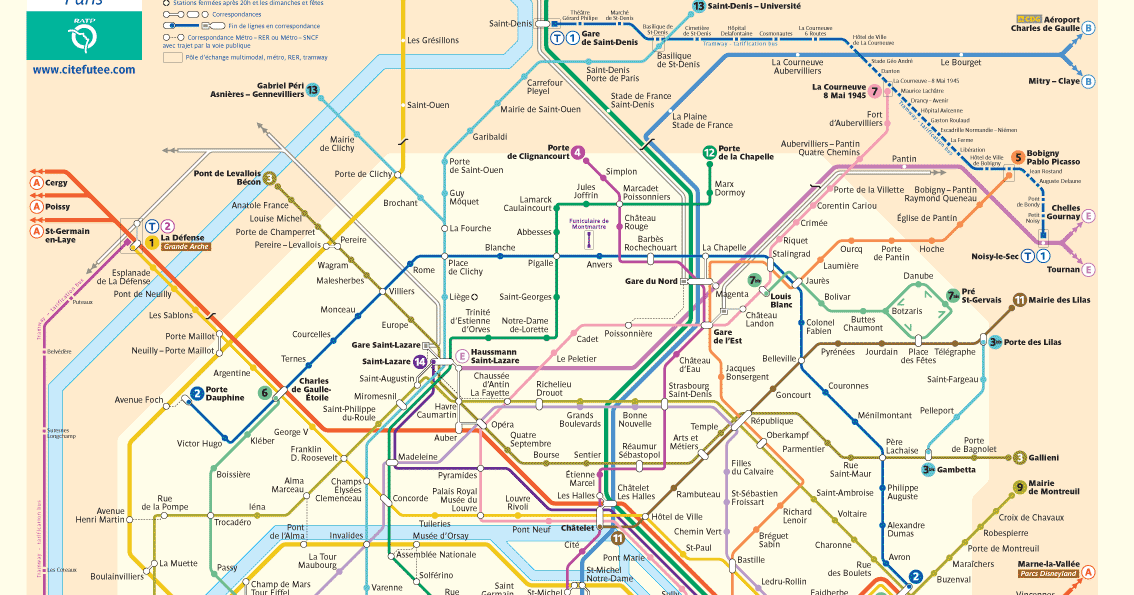Carte De Métro Ratp | Subway Application