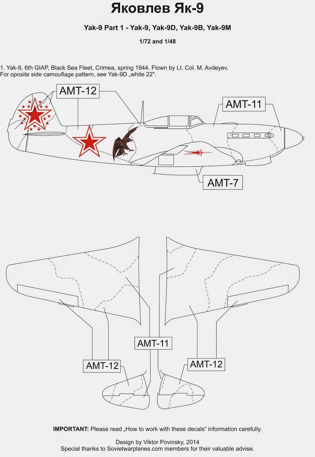 The PROFILE edition: Yak-9 Part 1 - Yak-9, Yak-9D, Yak-9M, Yak-9B