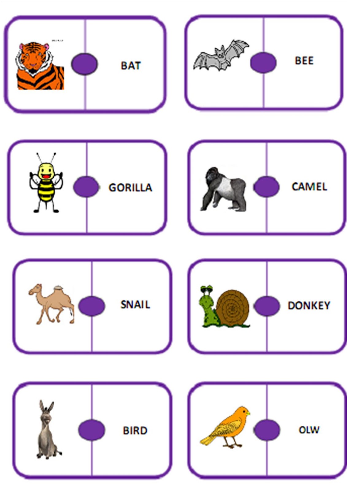 ALGOPEKES: Animals domino