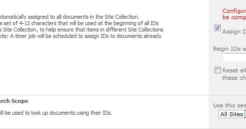 isolutions SharePoint Blog: Sharepoint 2010 - Document ID Feature