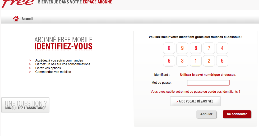 Abonnement Mobile (Phishing Free) | Scam