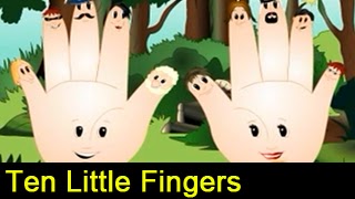 Kidz Mania: Ten Little Fingers | Famous Nursery Rhymes for Kids