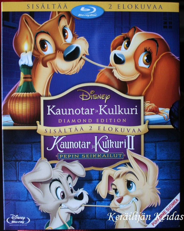 Keräilijän Keidas: Kaunotar ja Kulkuri blu-ray 1-2 box