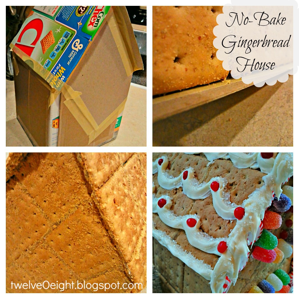 No-Bake Gingerbread House – twelveOeight