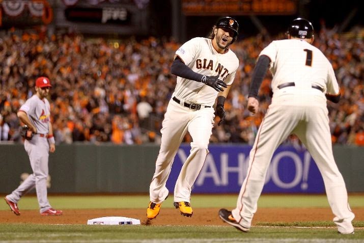 [NLCS] SF 동점 솔로 & 끝내기 쓰리런, 영상 & 화보 : MLBPARK