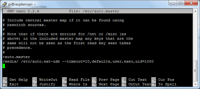 Labvolution | Raspberry Pi: NAS server