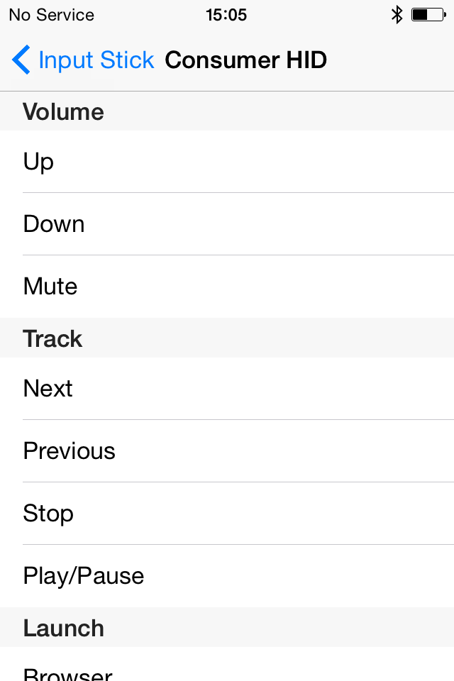 InputStick: iOS API and Demo update