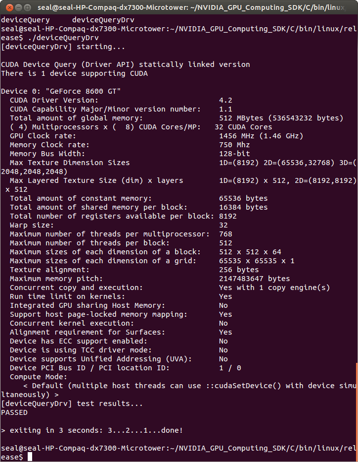 Ubuntu Linux 12.04 LTS 安裝 NVIDIA CUDA 4.2 - G. T. Wang