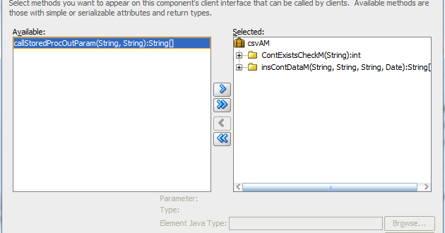 ADF/OAF For Oracle Techies: ADF Call Stored Procedure with Out Parameters ADF/OAF For Oracle Techies: ADF Call Stored Procedure with Out Parameters