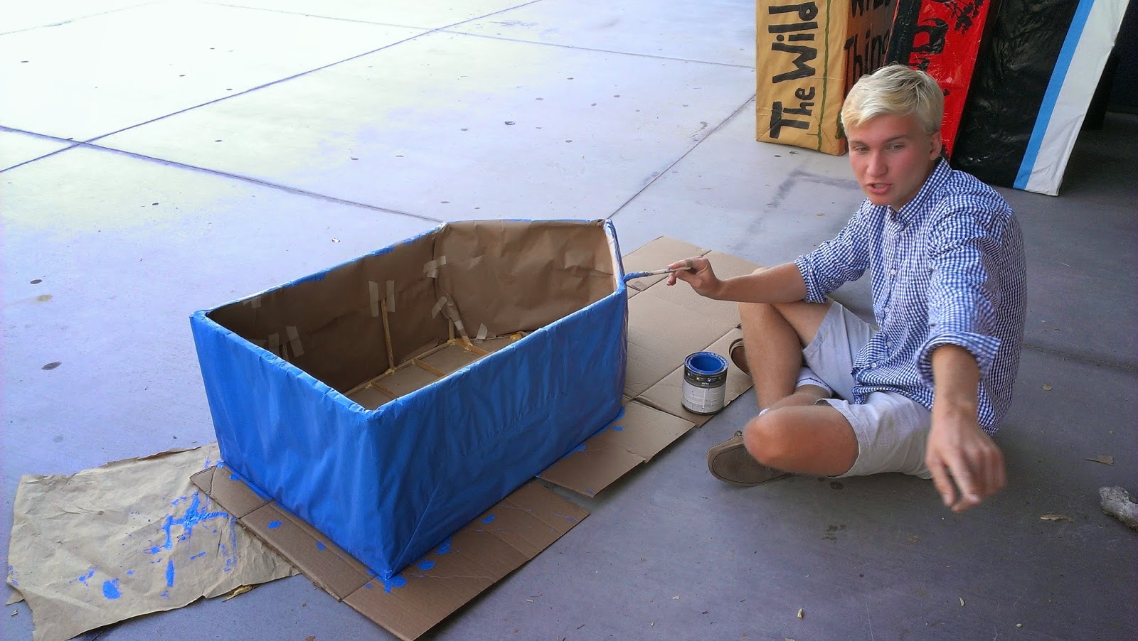 Boat Project of Physics Class | Phil's America Exchange Year