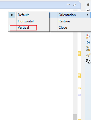 Java and Eclipse Plugin Development: Expanding a trim view Vertically in programmatic way in ...