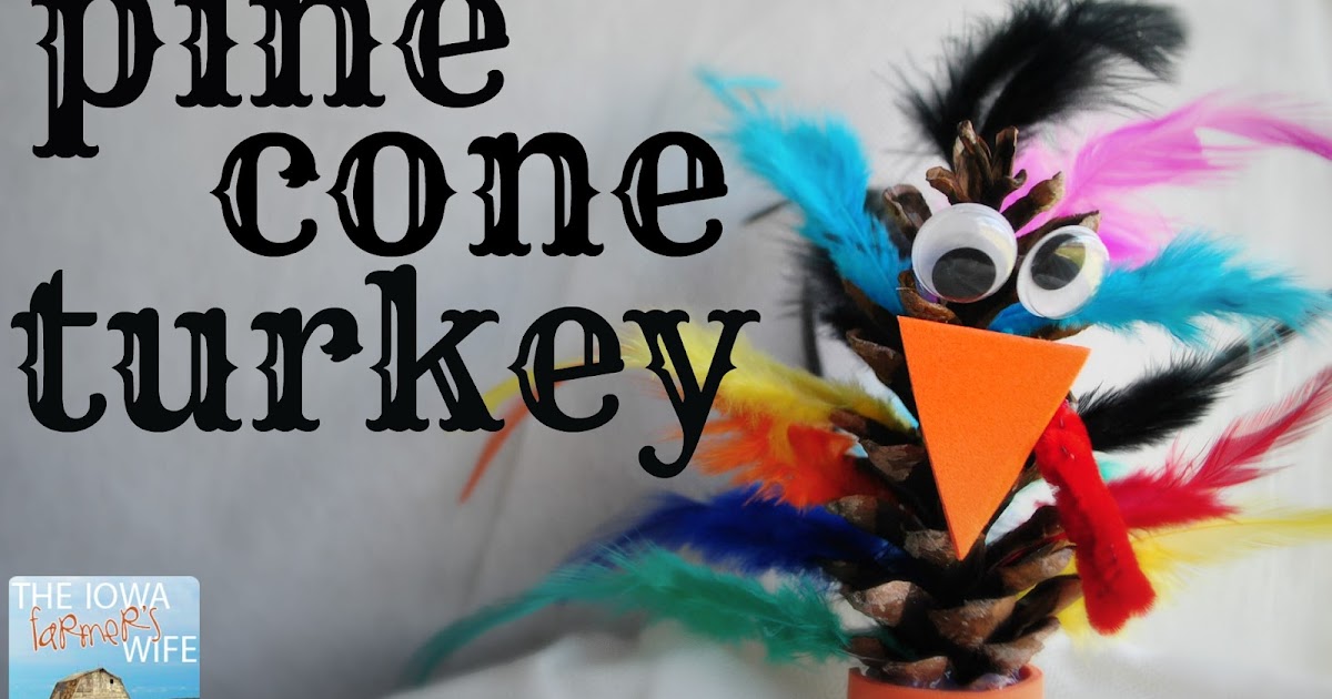 The Iowa Farmer's Wife: Pine Cone Turkey