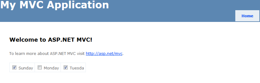ASP.Net MVC3 Basic's