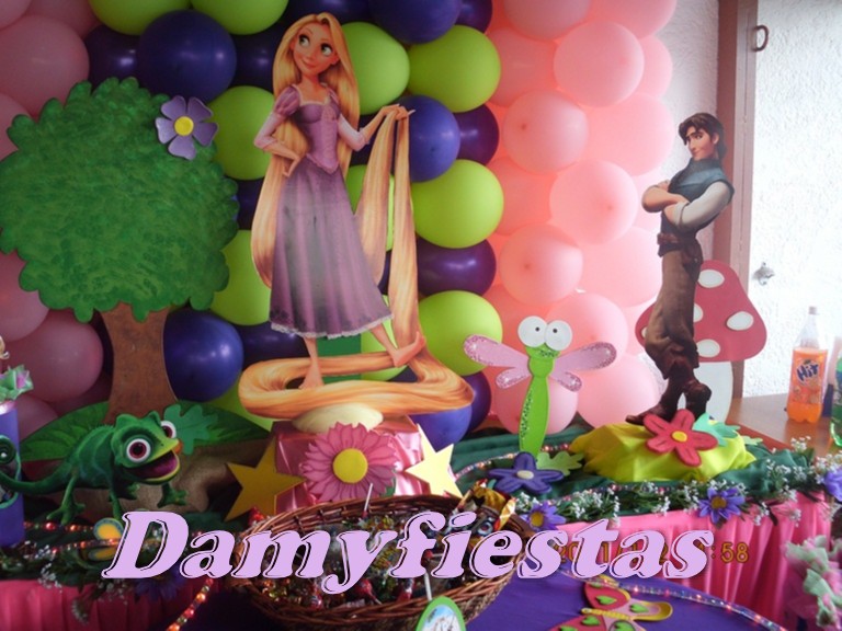 Cosas de Rapunzel para fiestas - Imagui
