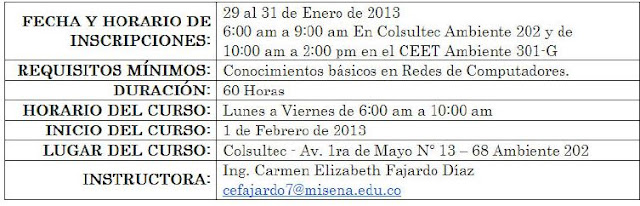 CEET: Curso complementario configuración básica de dispositivos de red