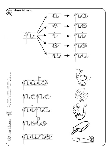Practicando la lectoescritura de la letra p - Imagui