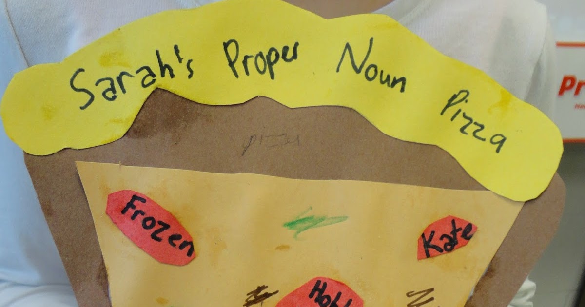 Mrs. Callaghan's Classroom: Proper Noun Pizza Activity