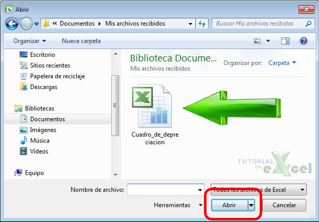 Tutorial Excel, Tips, Trucos, Excel Profesional: 1.3 TUTORIAL EXCEL - ARCHIVOS