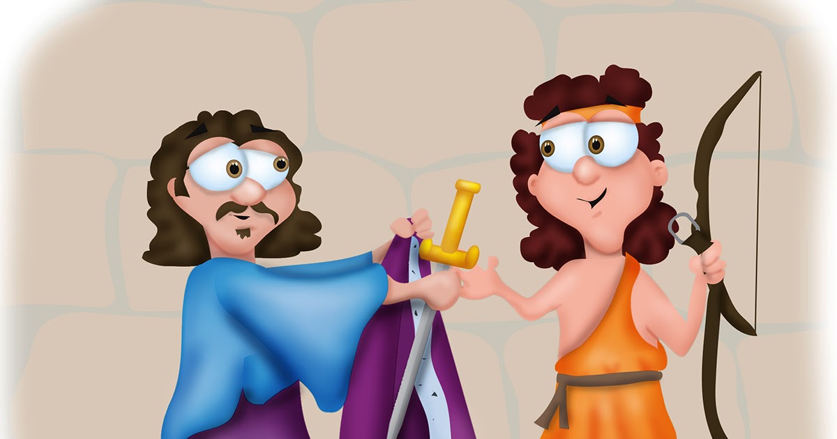 David And Jonathan Clipart