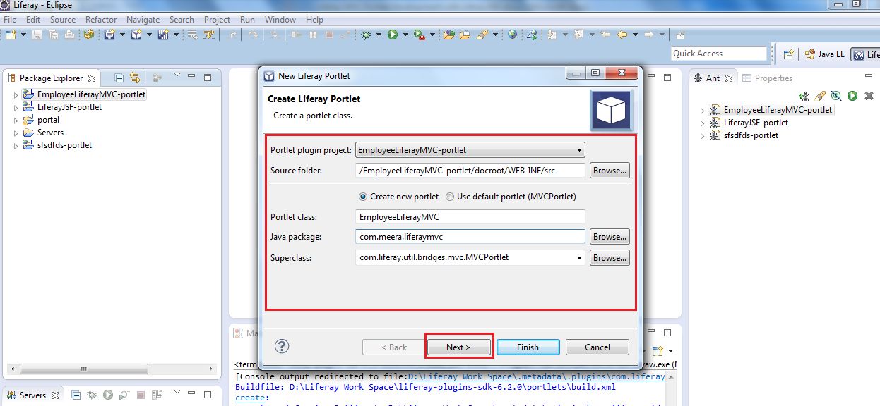 Liferay MVC Portlet Development with Liferay IDE ~ Liferay Savvy