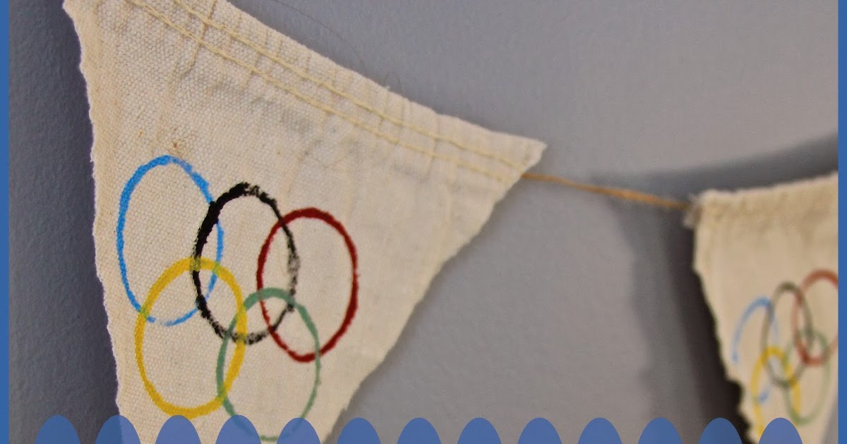 A Thrifter in Disguise: DIY Rustic Olympic Banner