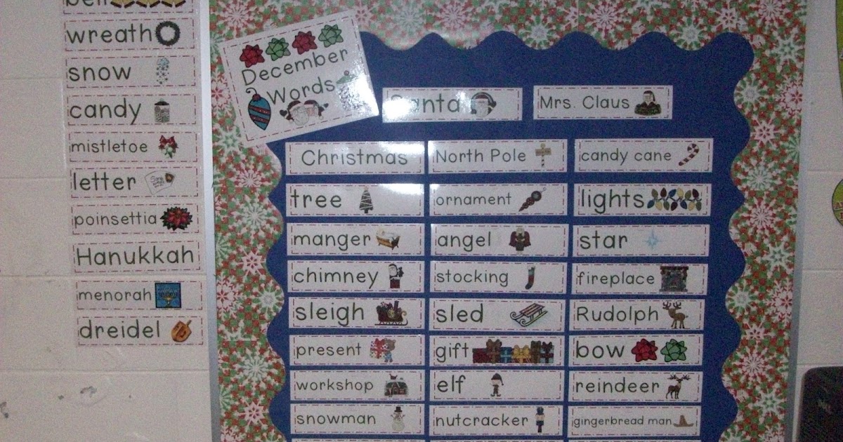 Mrs. Hankinson's Class: highlighting December Words, new January Words ...