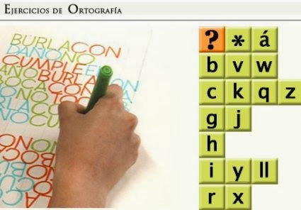 PIZARRA DE AULA TIC-TAC: Ortografía